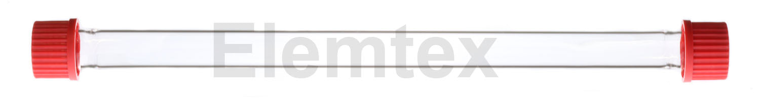 BG1006, Scrubbing Tube GL25 thread 348mm long with GL25 caps 16.00-101 ...